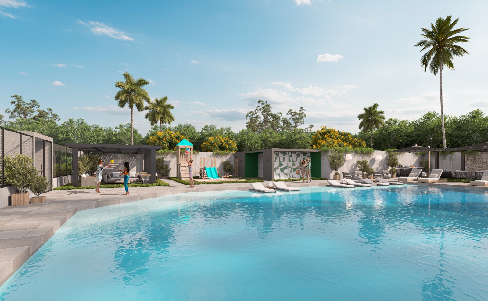 RESIDENCIAL RIVIERA VERDE II - APARTAMENTOS CON PISCINA EN LA CHARLES ...