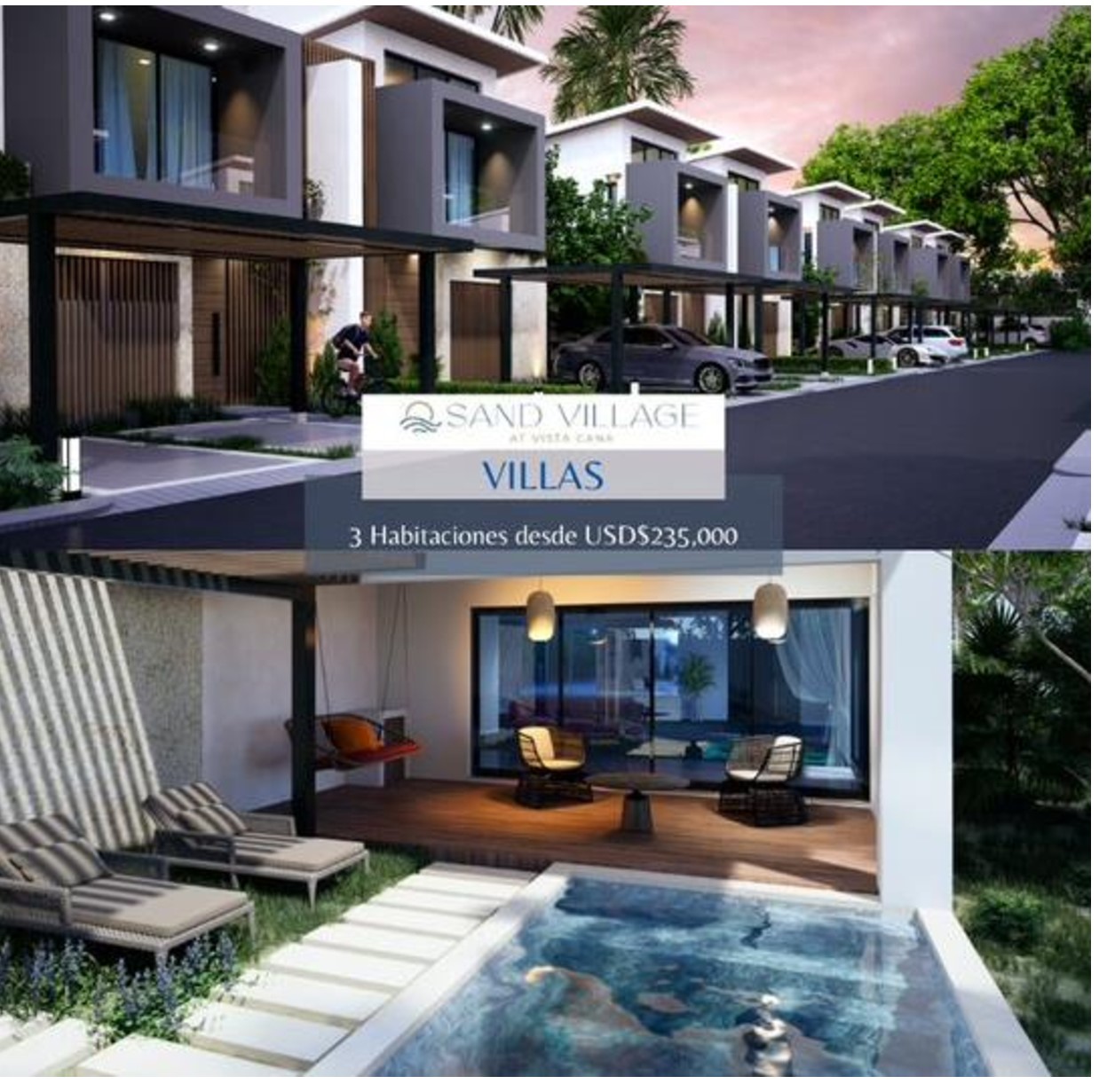 PROYECTO DE VILLAS DUPLEX-PUNTA CANA - Duran house RD
