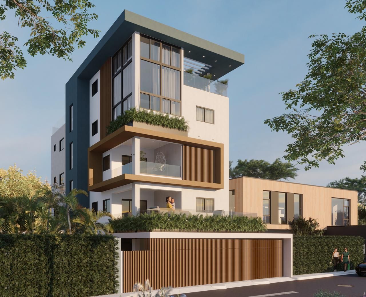 Proyecto de apartamentos, un apartamento por nivel. - PORTA PROPERTIES